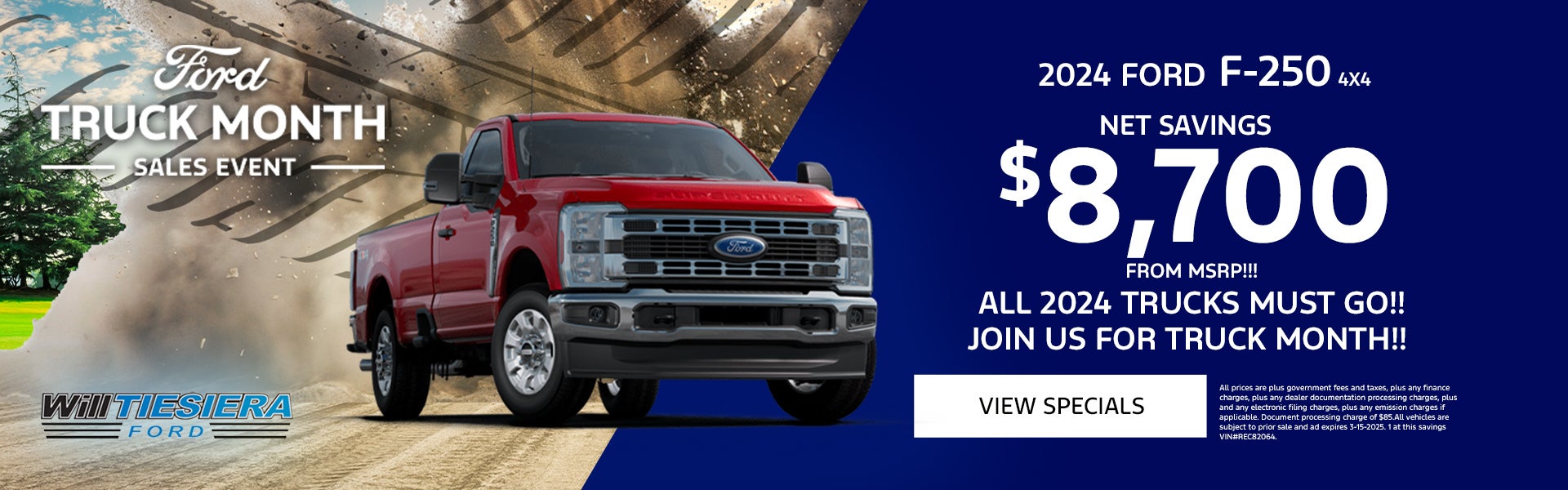 Will Tiesiera Ford in Tulare | CA Ford Dealership Near Me