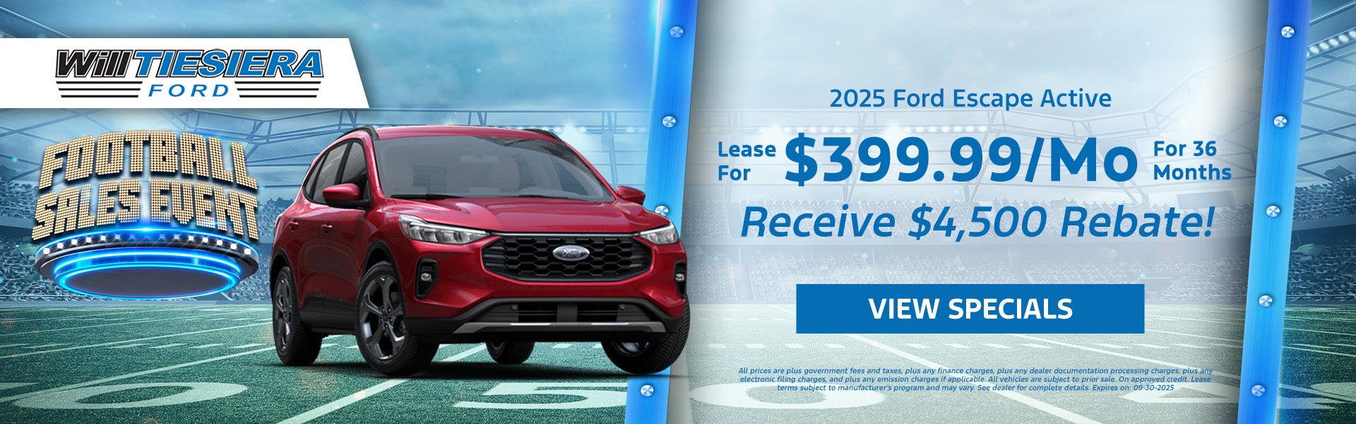 Will Tiesiera Ford in Tulare | CA Ford Dealership Near Me